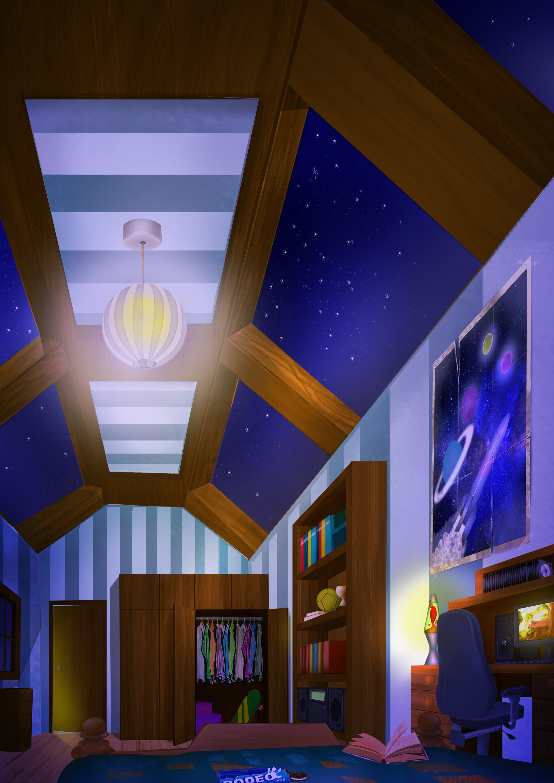 ArtStation - Background Design - Animation