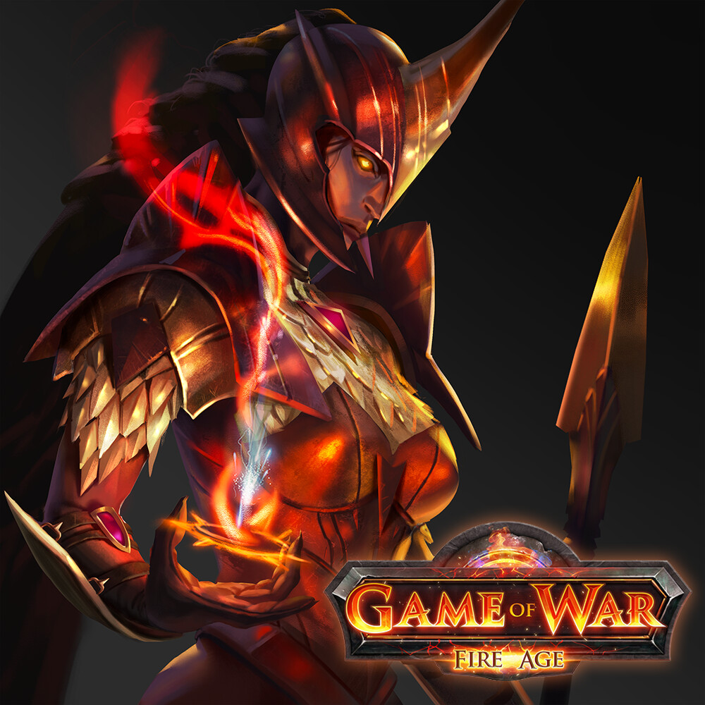 ArtStation - Game of War fire troop