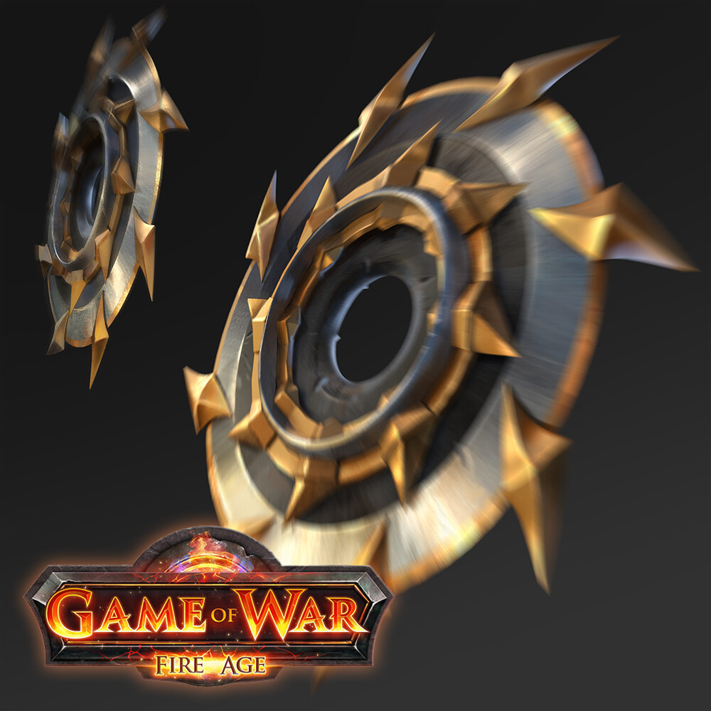 ArtStation - Game of War blade trap