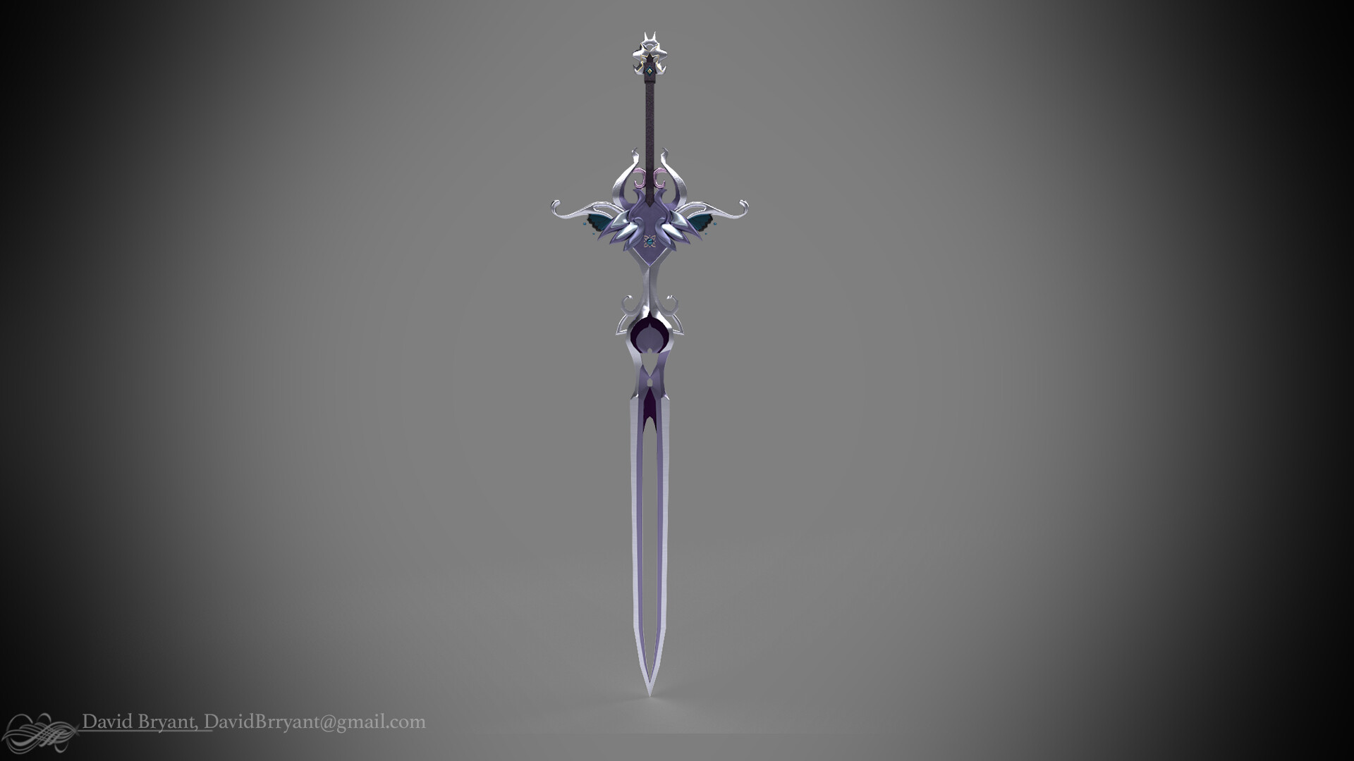 ArtStation - Stylized Fantasy Winged Sword