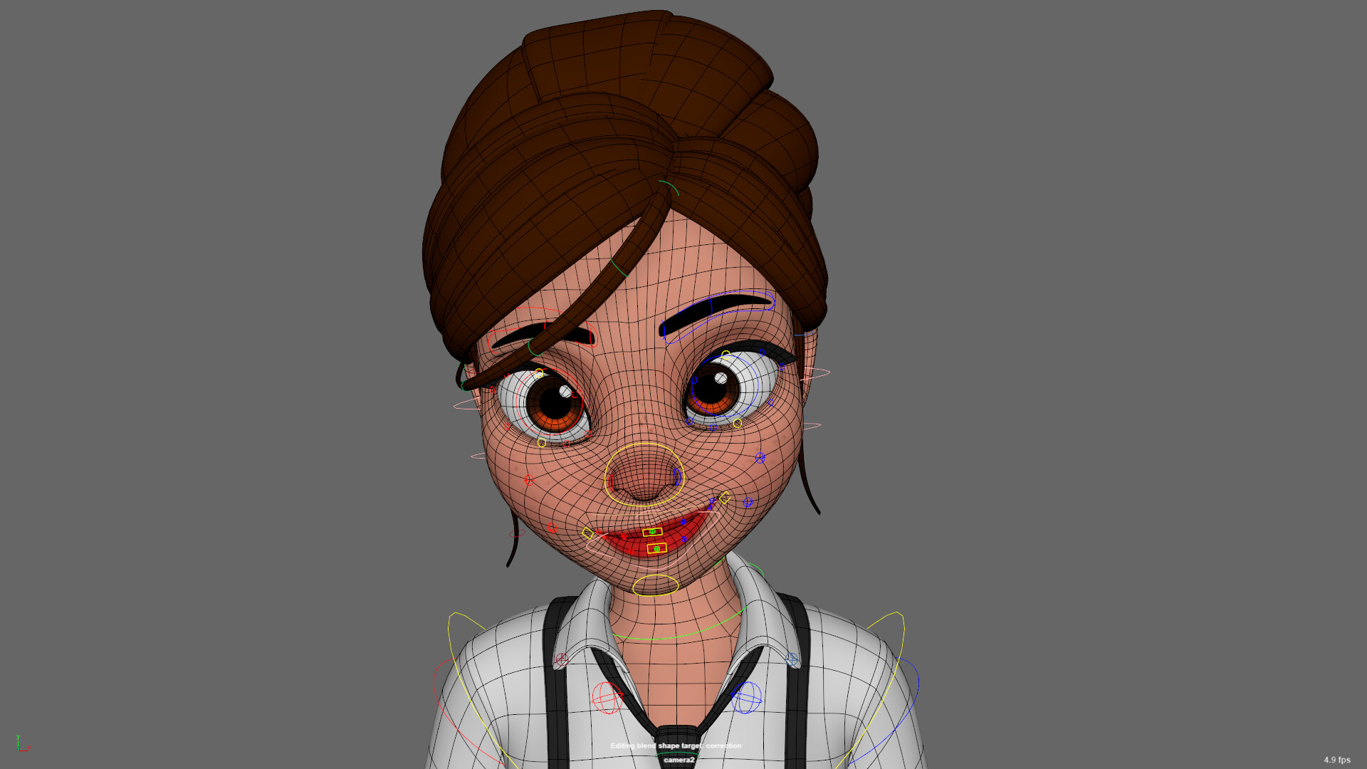 ArtStation - Waitress - Free Rig