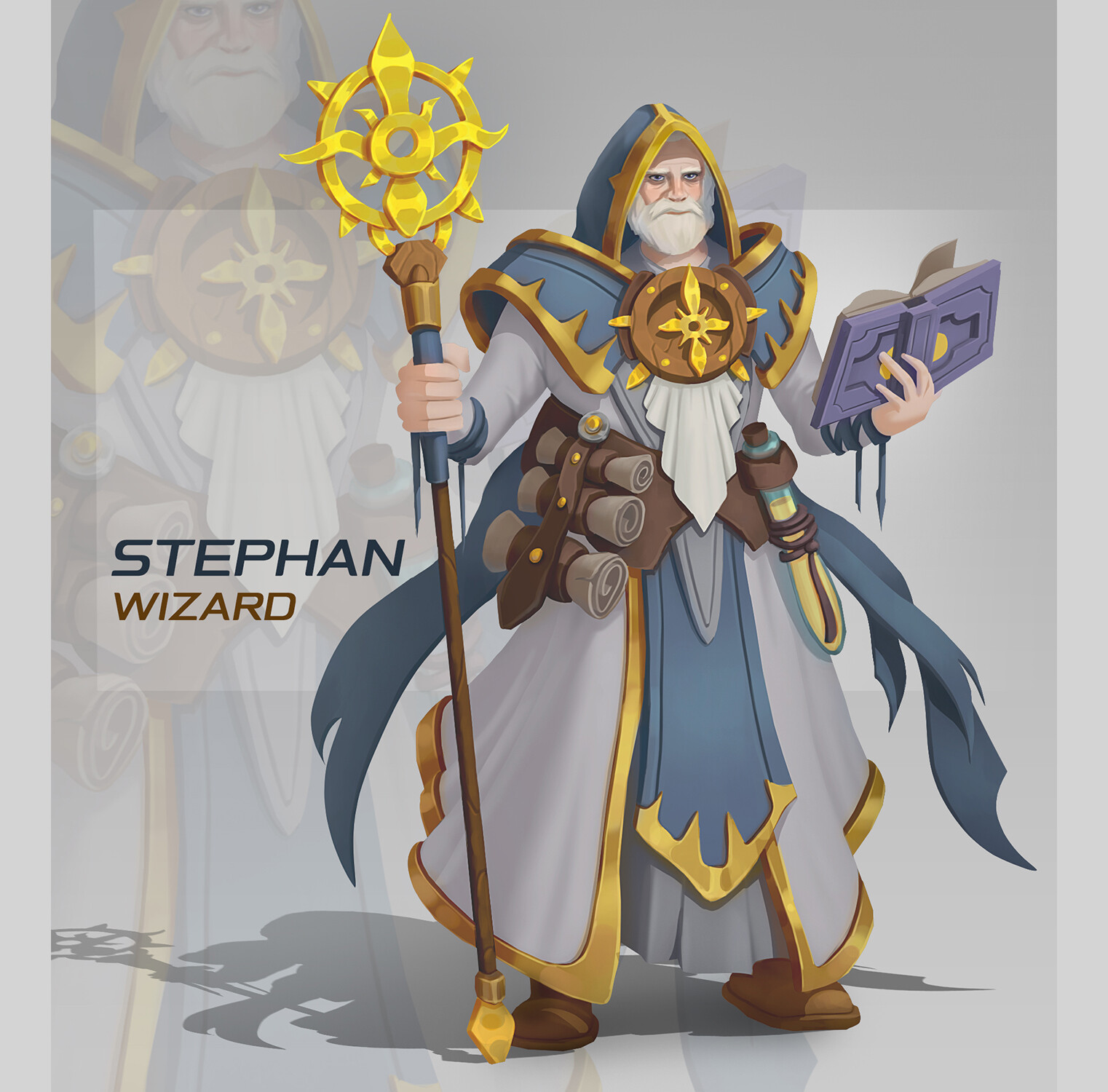 ArtStation - Wizard of the Sun Temple concept