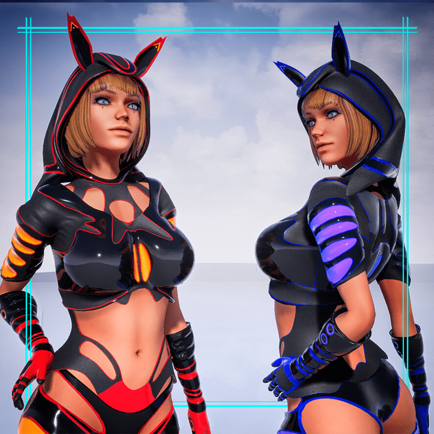 ArtStation - Galactic Fox - Color skin collection