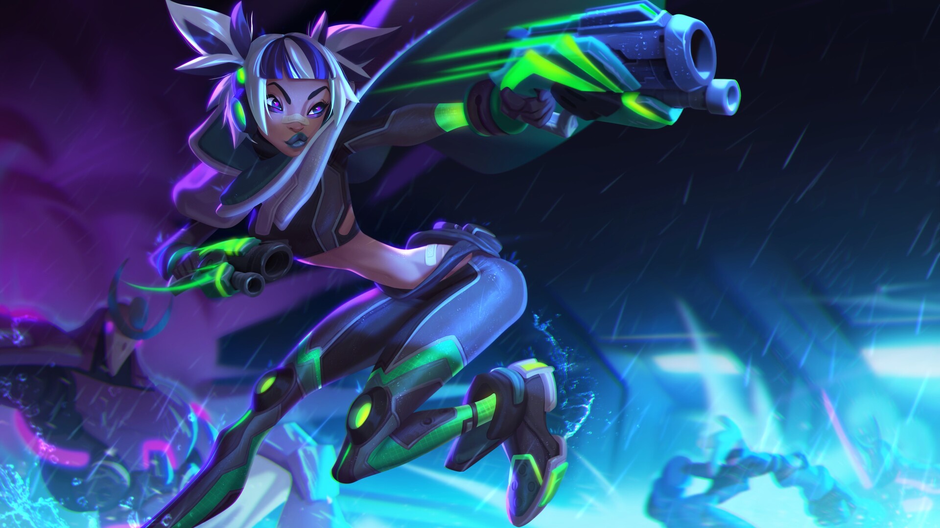 ArtStation - Nvidia Girl Animate Wallpaper | CØDE - Get The Party [NCS ...