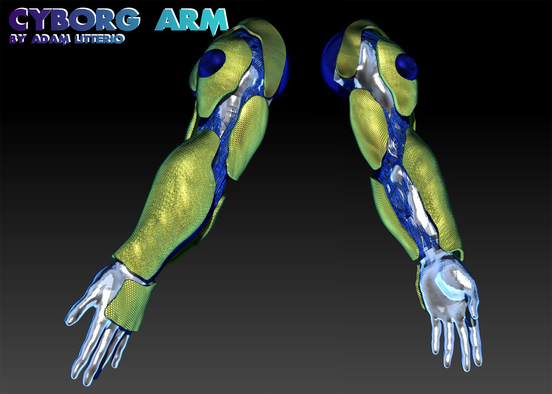 ArtStation - Cyborg Arm