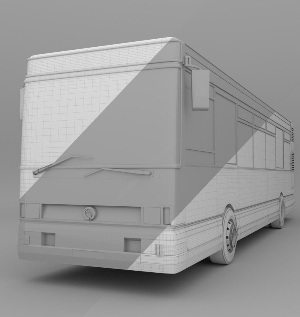 ArtStation - Bus R312