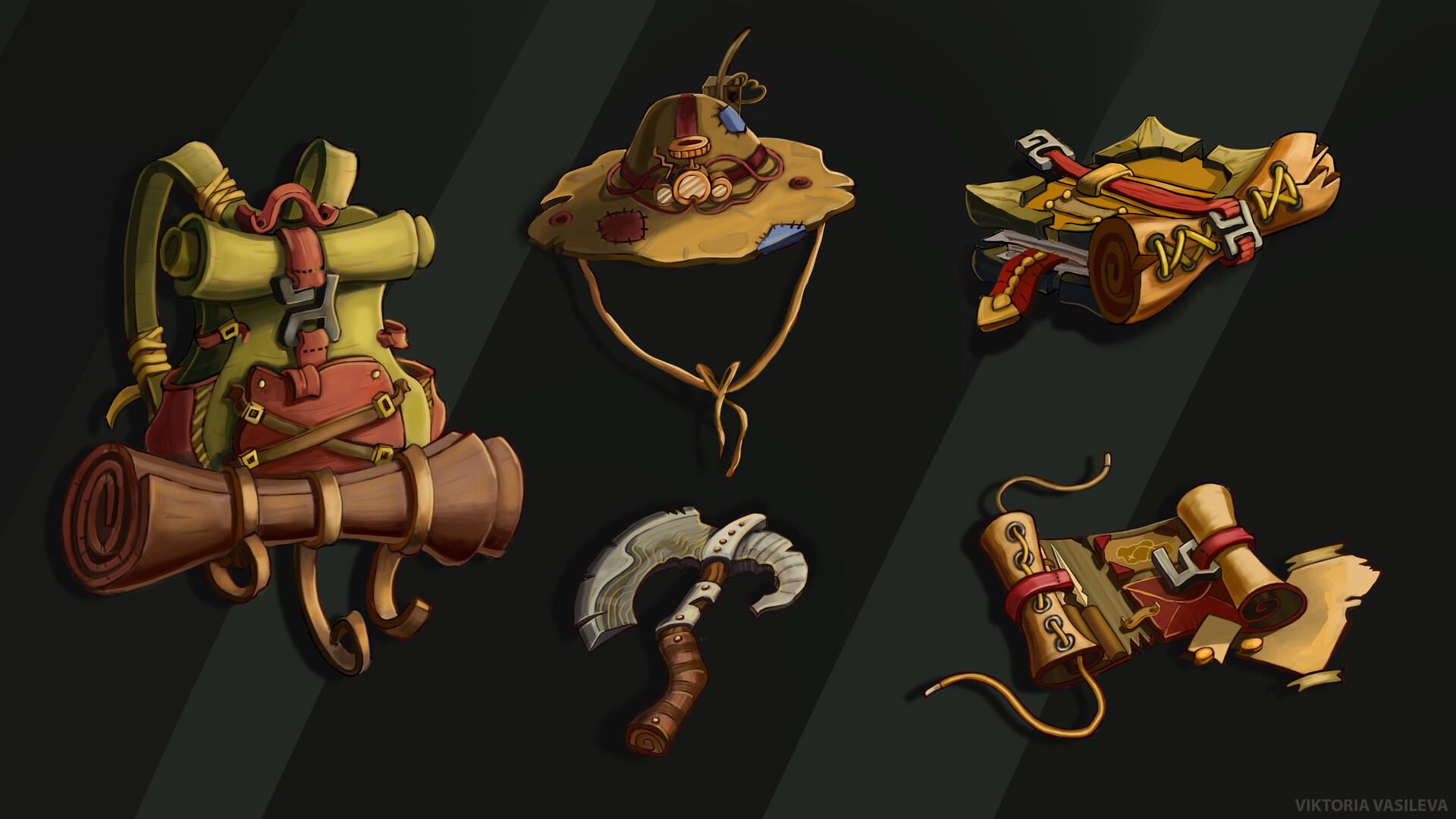 ArtStation - Stylized Prop Designs