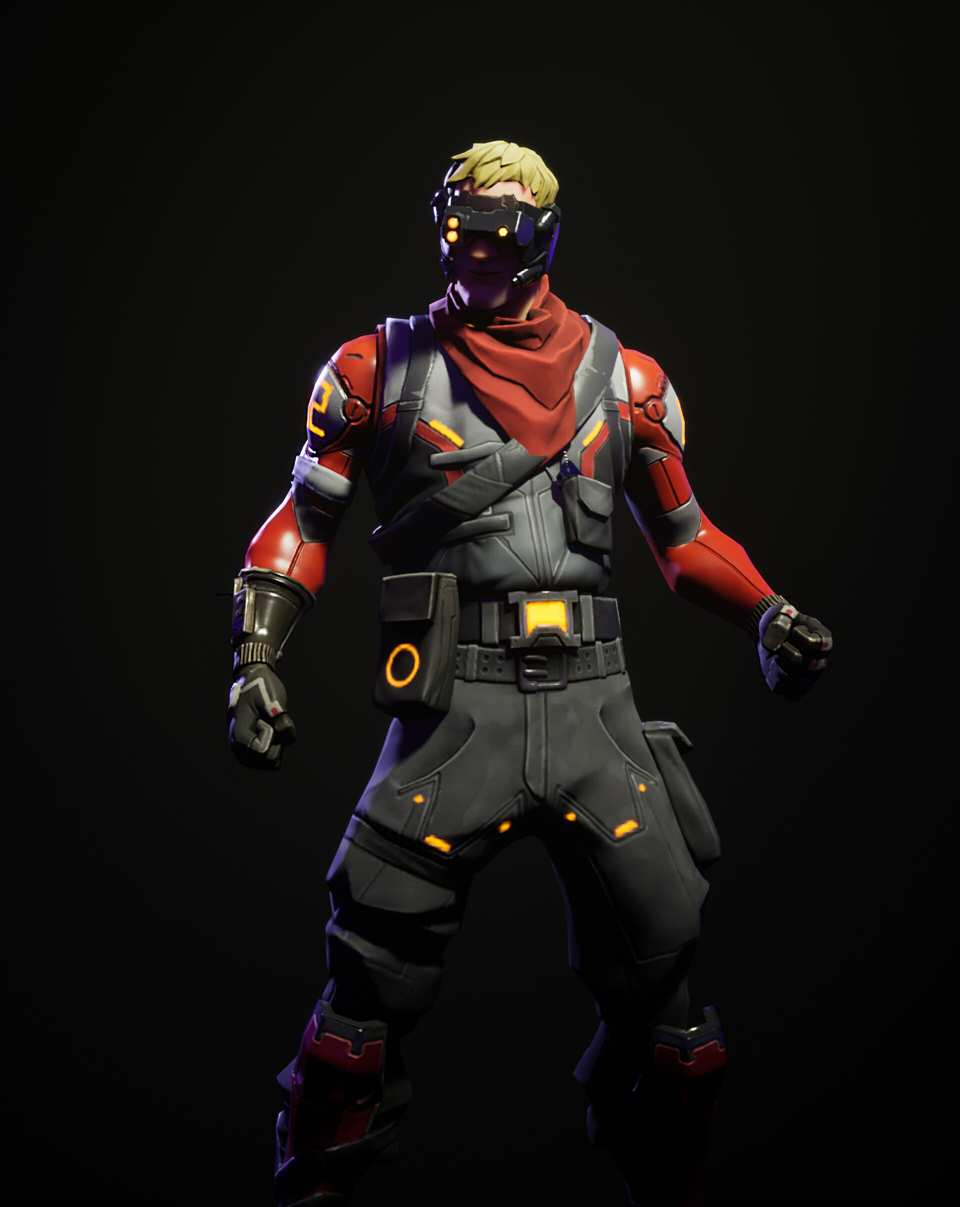 ArtStation - Fortnite Character [Lighting Tests]