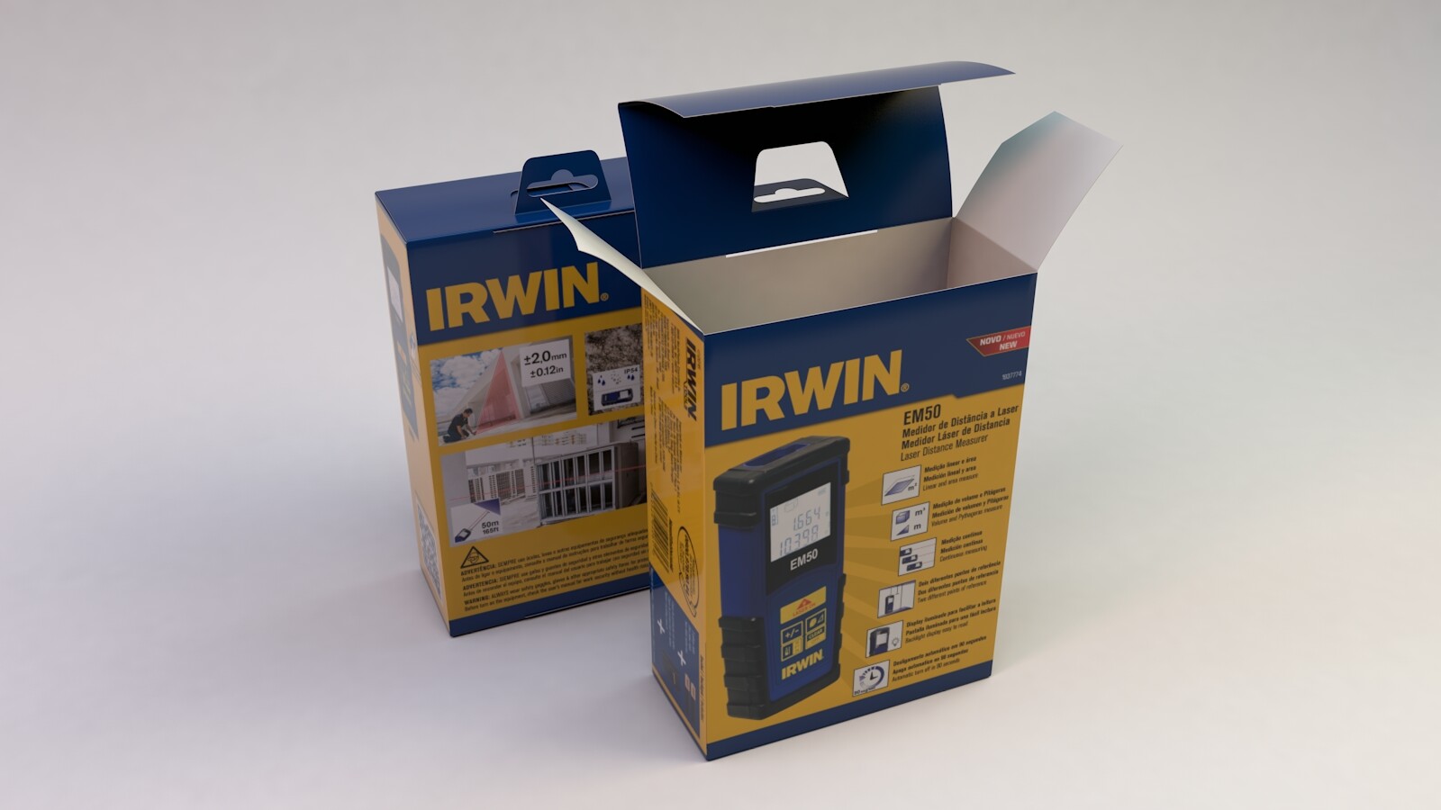 ArtStation - Irwin – Precision Measure – Packaging and Icons
