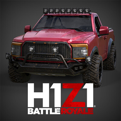 ArtStation - H1Z1 Pickup Truck