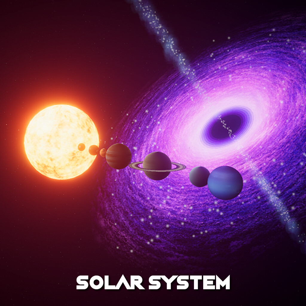 ArtStation - The Amazing Solar System
