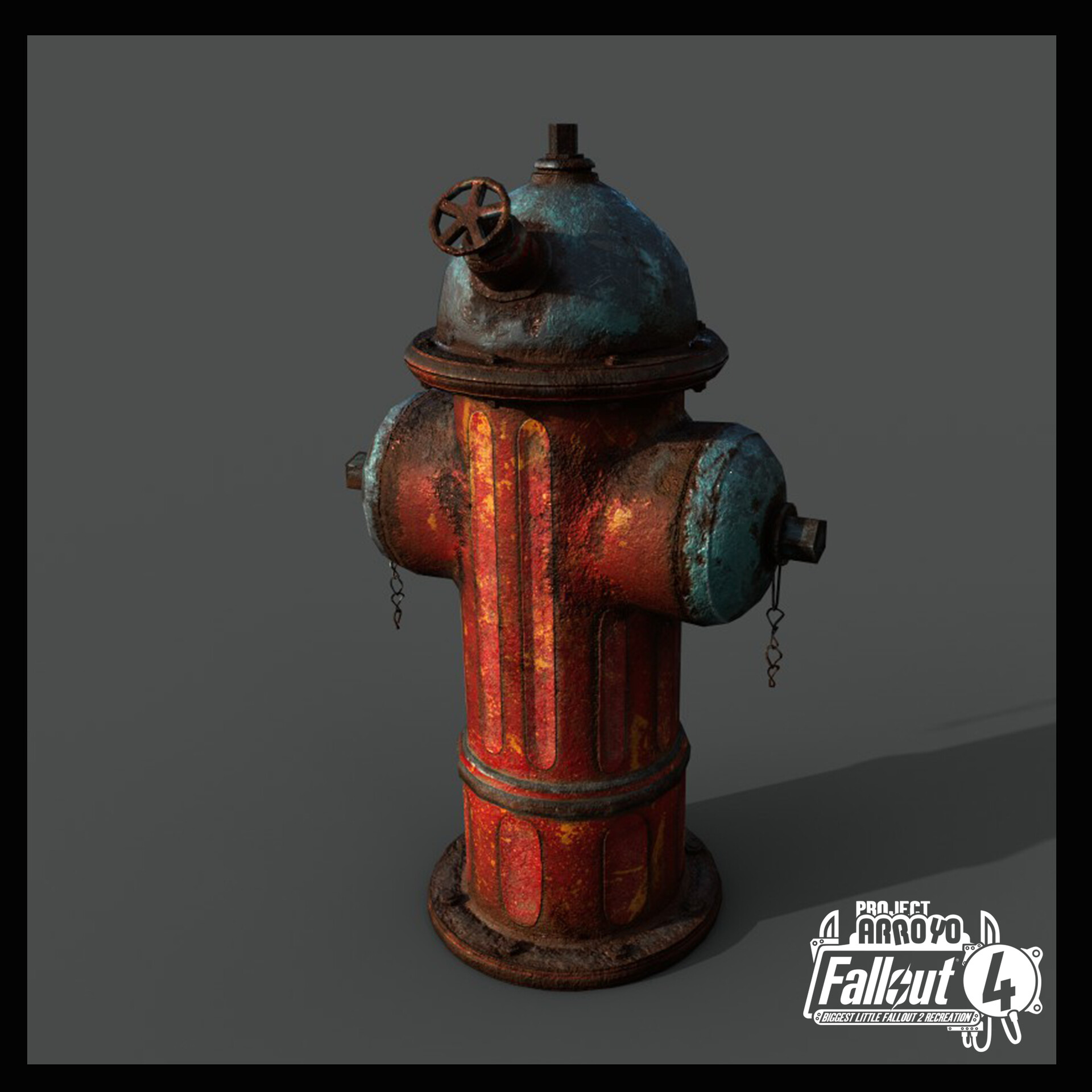 ArtStation - Fire Hydrant - Fallout 4 : "Project Arroyo"