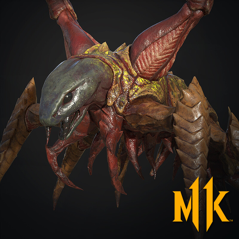 ArtStation - Mortal Kombat 11 - Background Creature