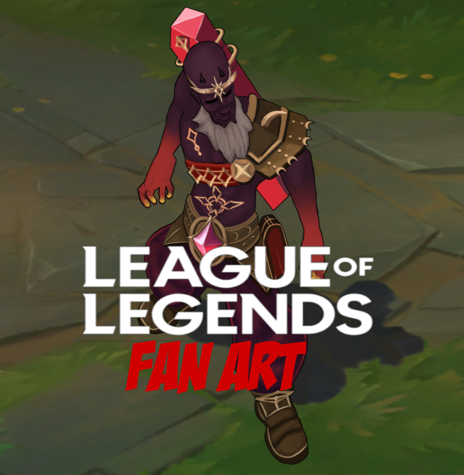 ArtStation - │LOL│ ARCANA RYZE FAN SKIN CONCEPT