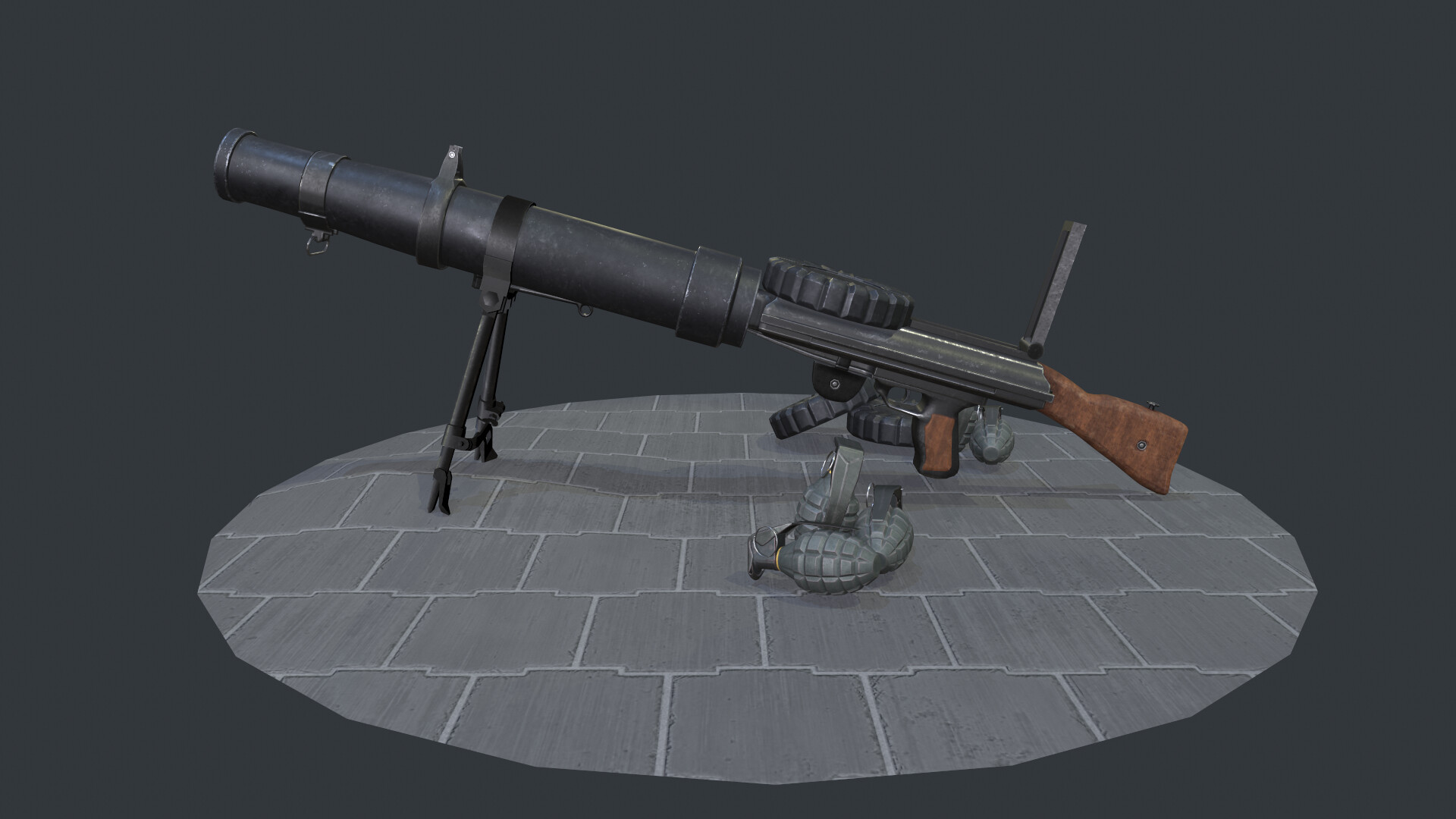 ArtStation - weapon mk launcher