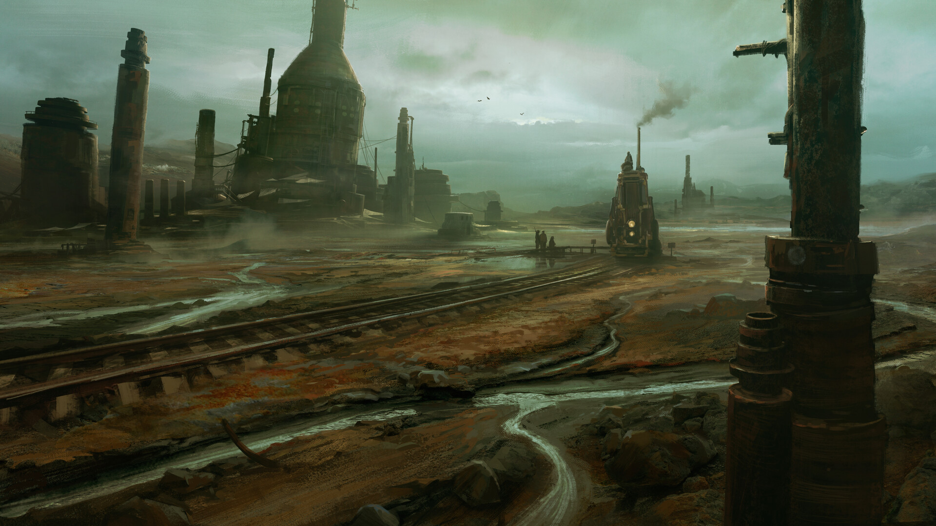 ArtStation - Sulfuric lands 1