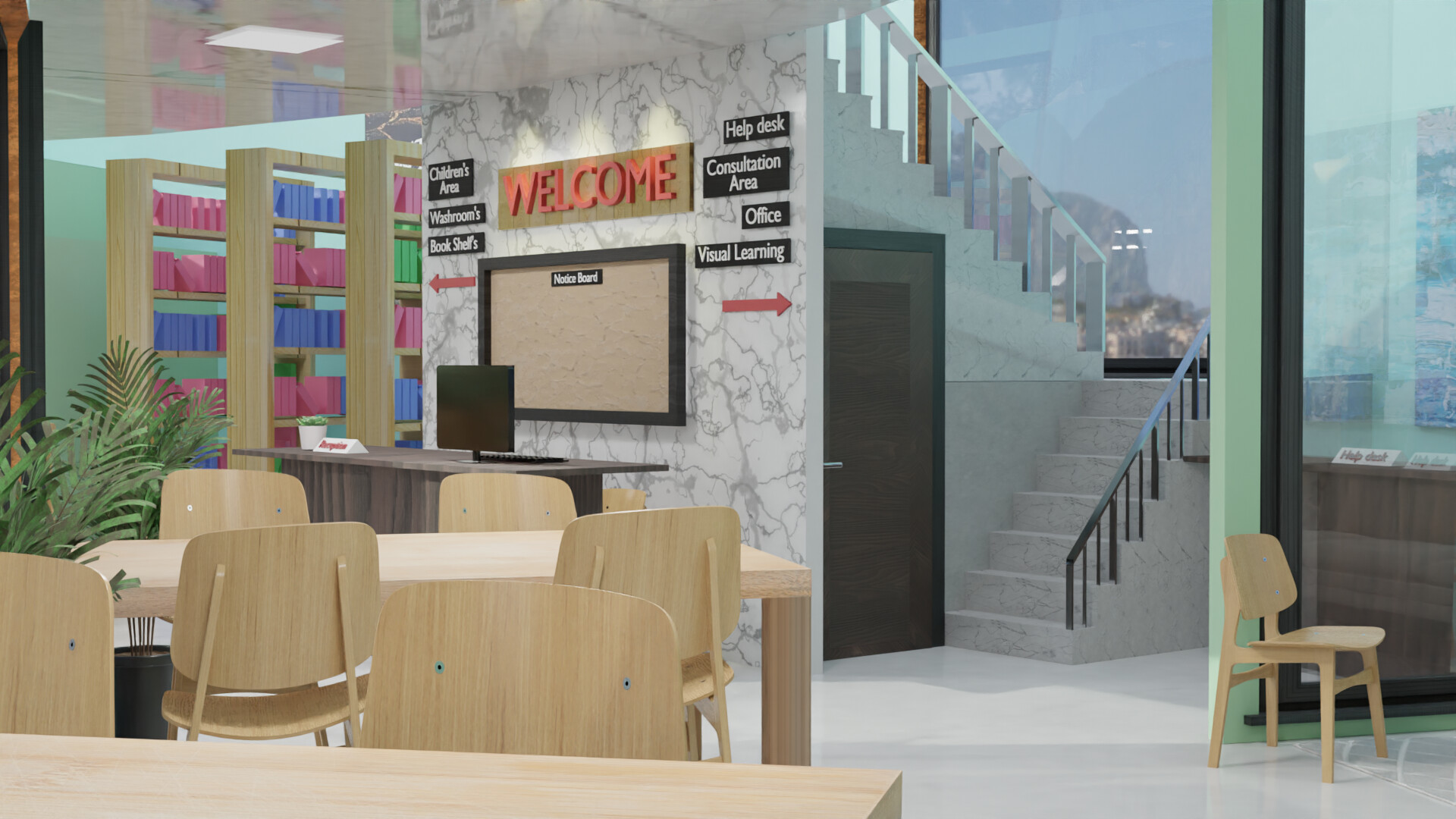 ArtStation - Tiny library