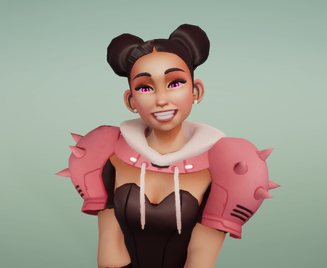 ArtStation - Pink Attack