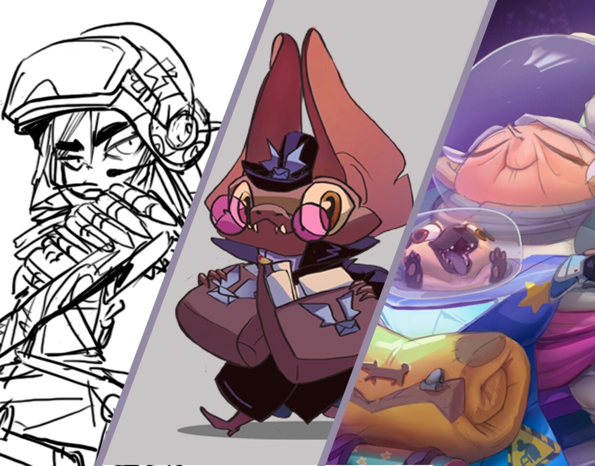 ArtStation - Random Character Designs from 2019