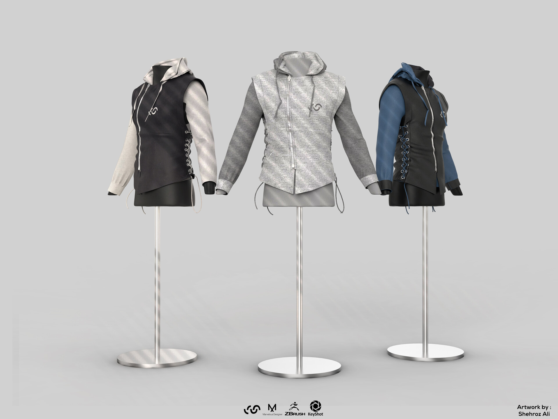 ArtStation - Marvelous designer Practice session #2