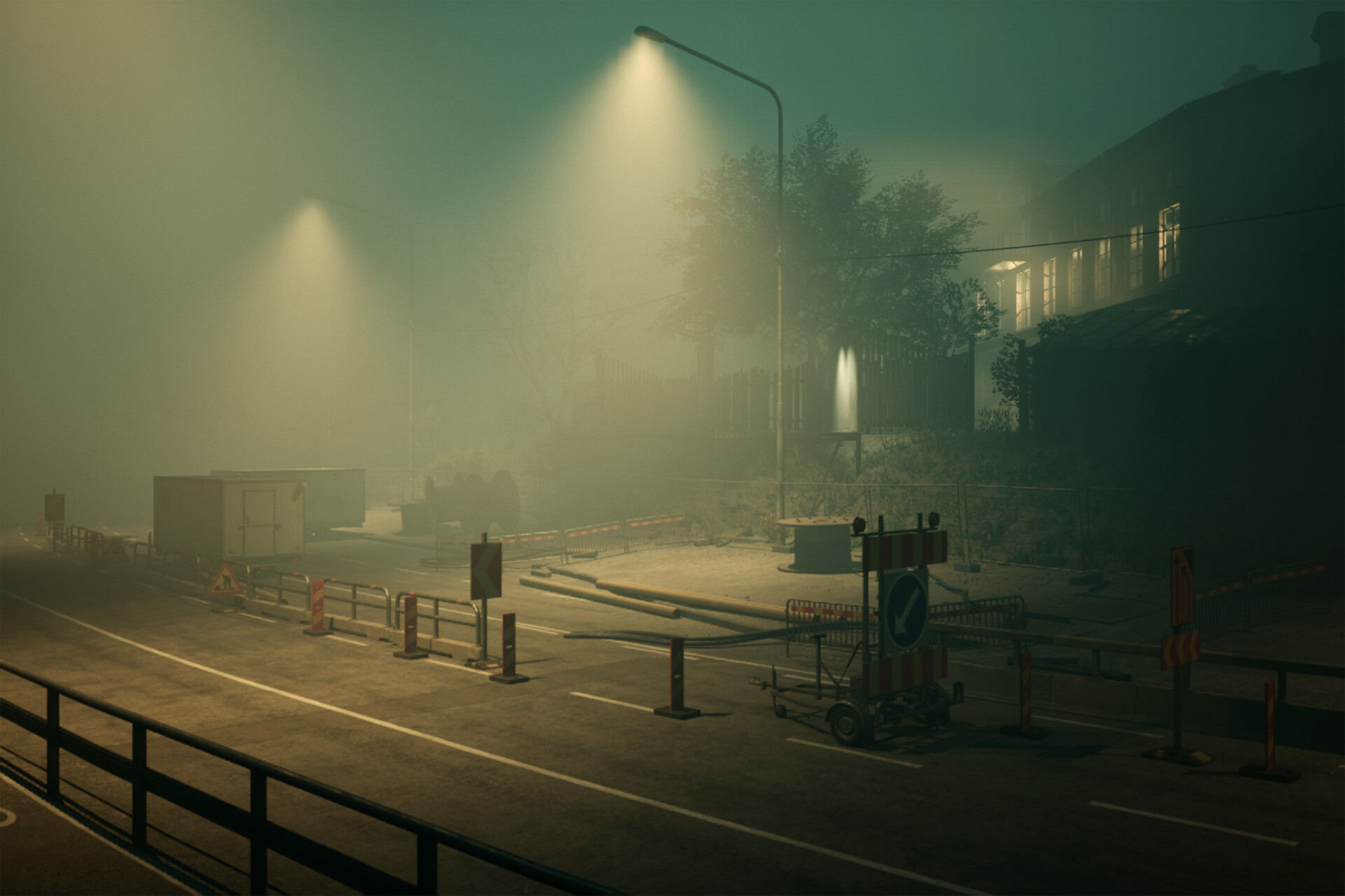 ArtStation - UE5 Environment Lighting - Highway
