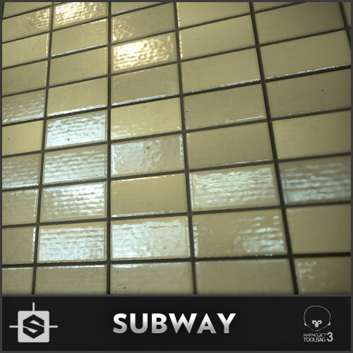 ArtStation - Subway Tiling Materials