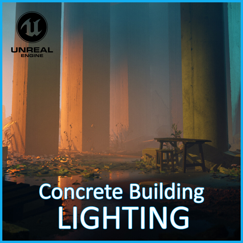 ArtStation - Concrete Building Lighting