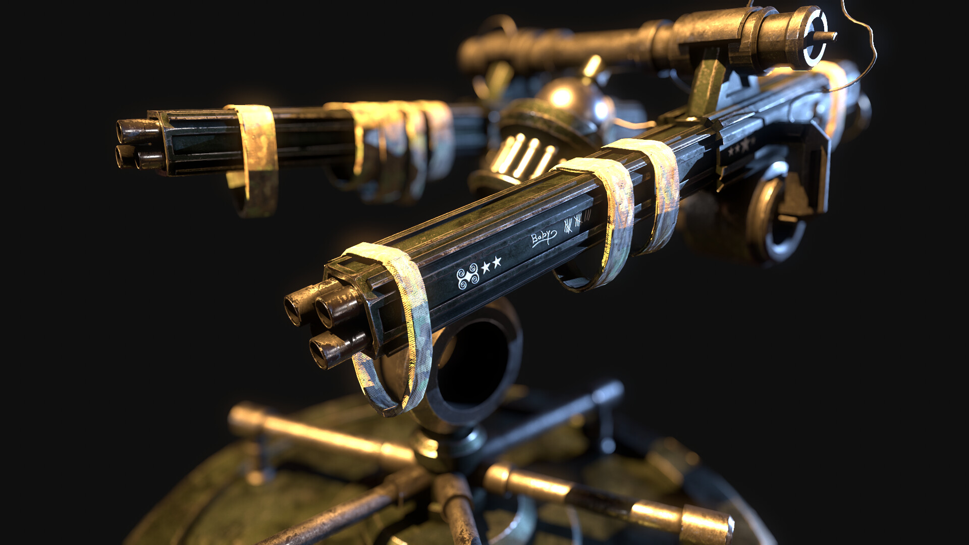 ArtStation - Cannon blaster concept