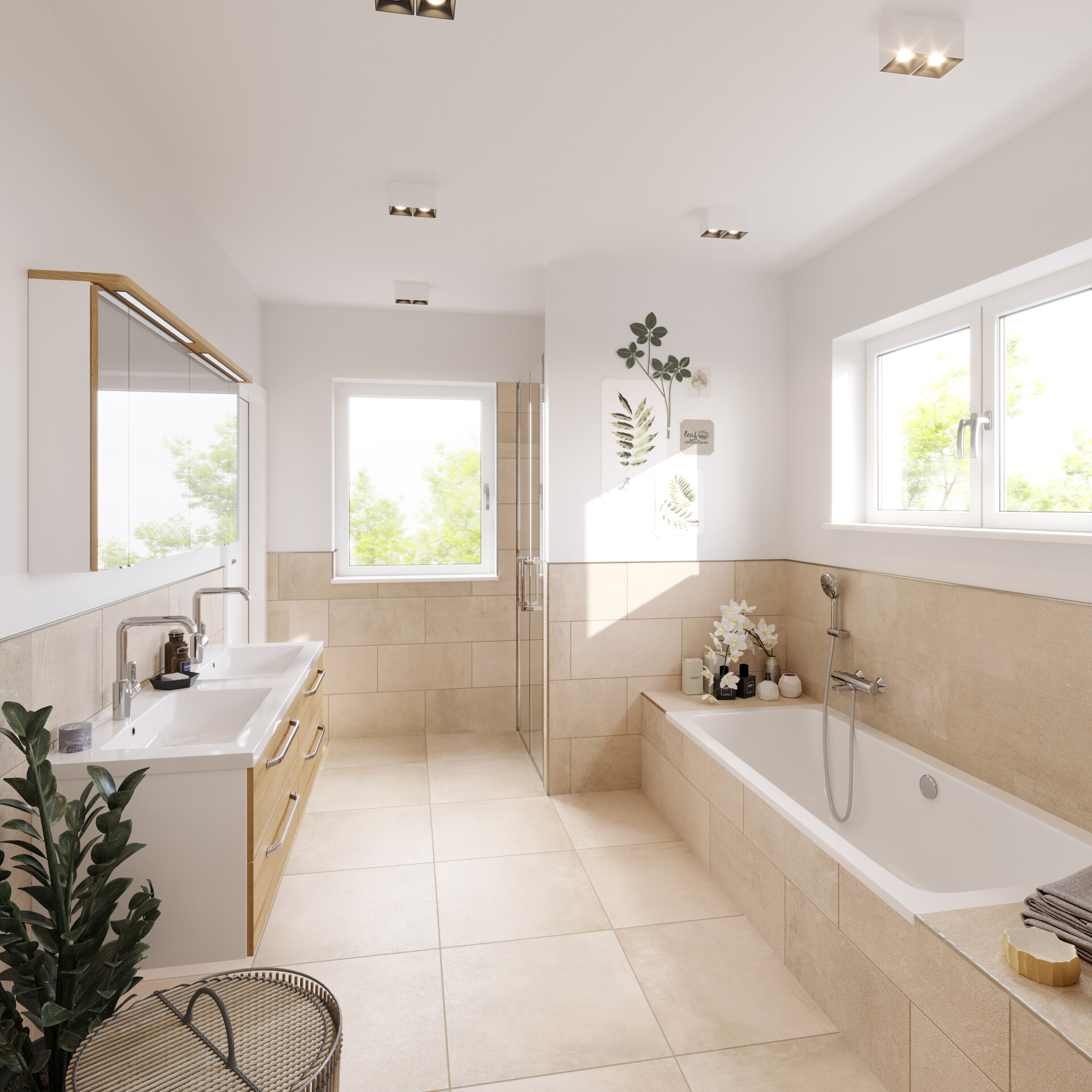 ArtStation - Bathroom Variations