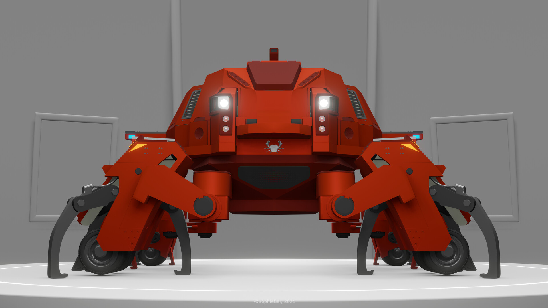 ArtStation - Personal Project: RoboCrab