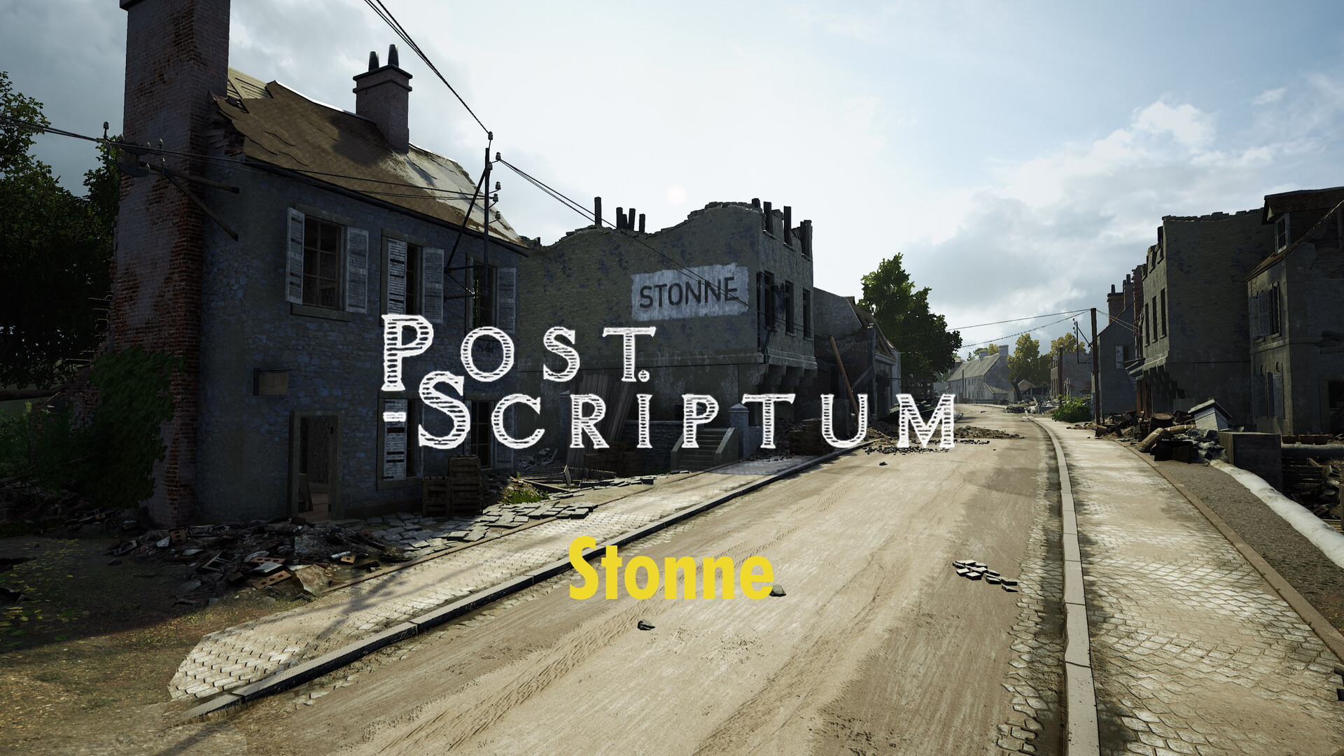 ArtStation - Post Scriptum - Stonne