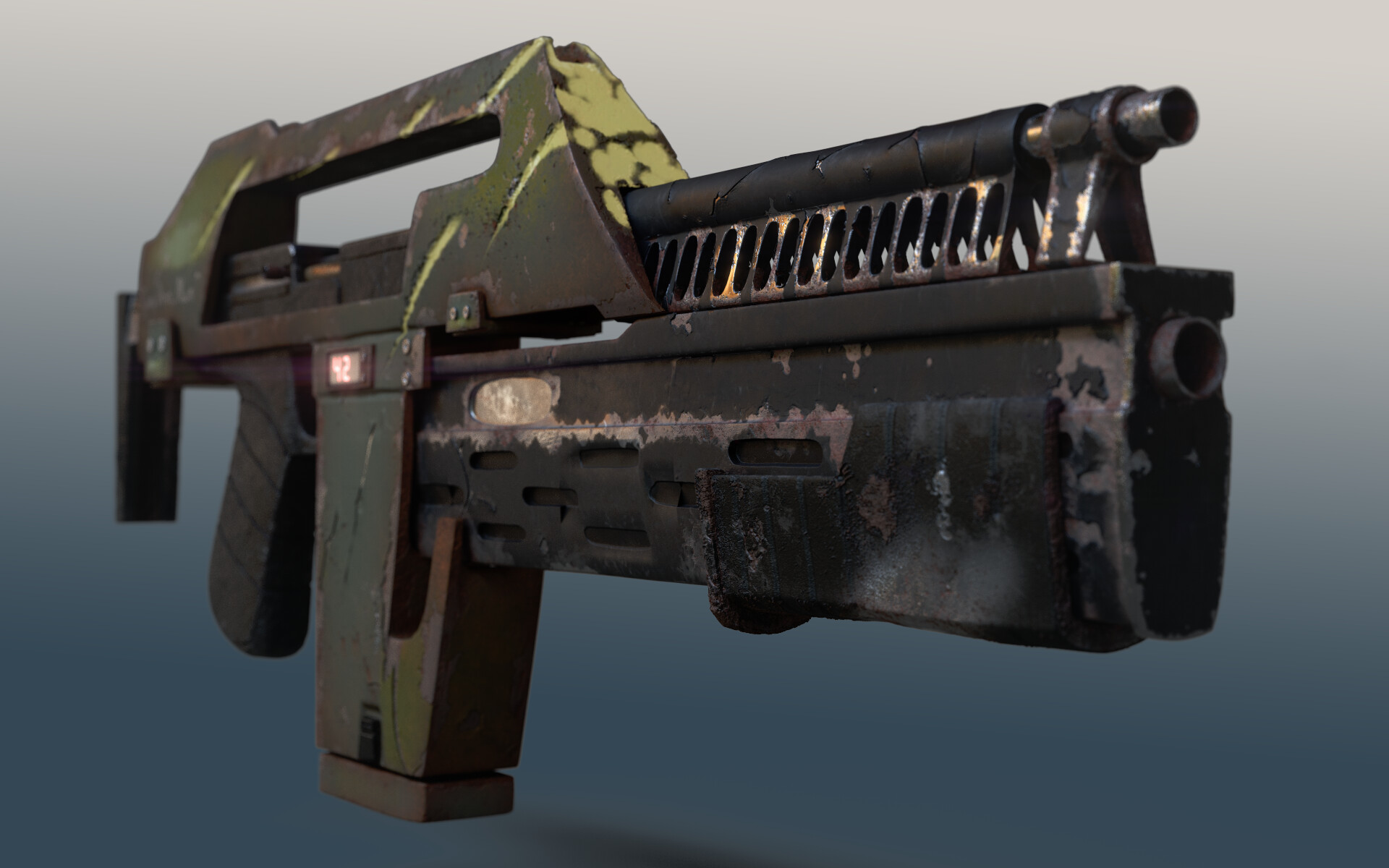 ArtStation - M41A Pulse Rifle