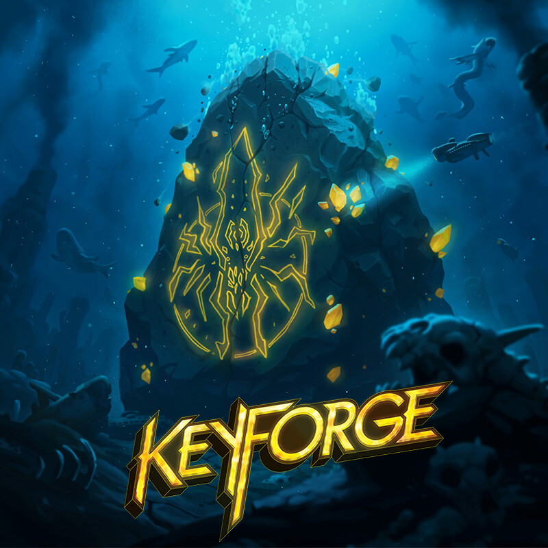 ArtStation - Keyforge - Beast of Dark Legend