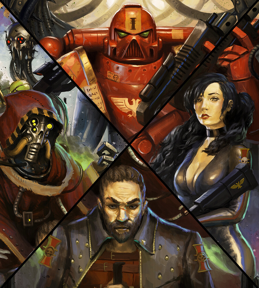 ArtStation - Warhammer 40k Inquisitor Warband