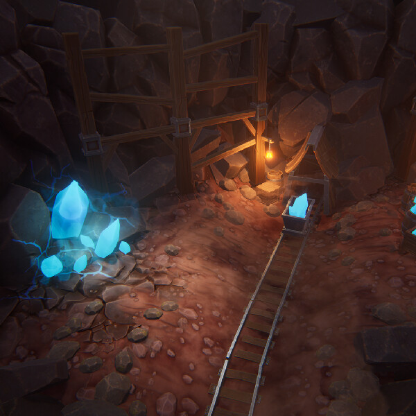 ArtStation - Crystal Mine