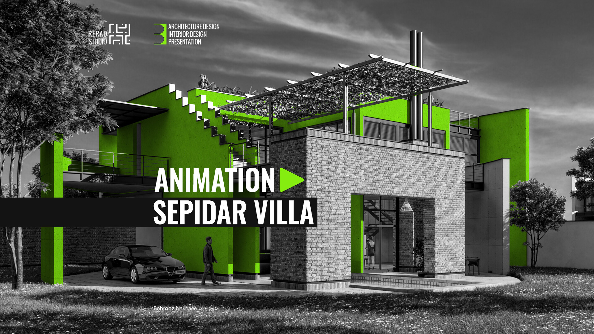 ArtStation - VILLA NO.02, SEPIDAR VILLA