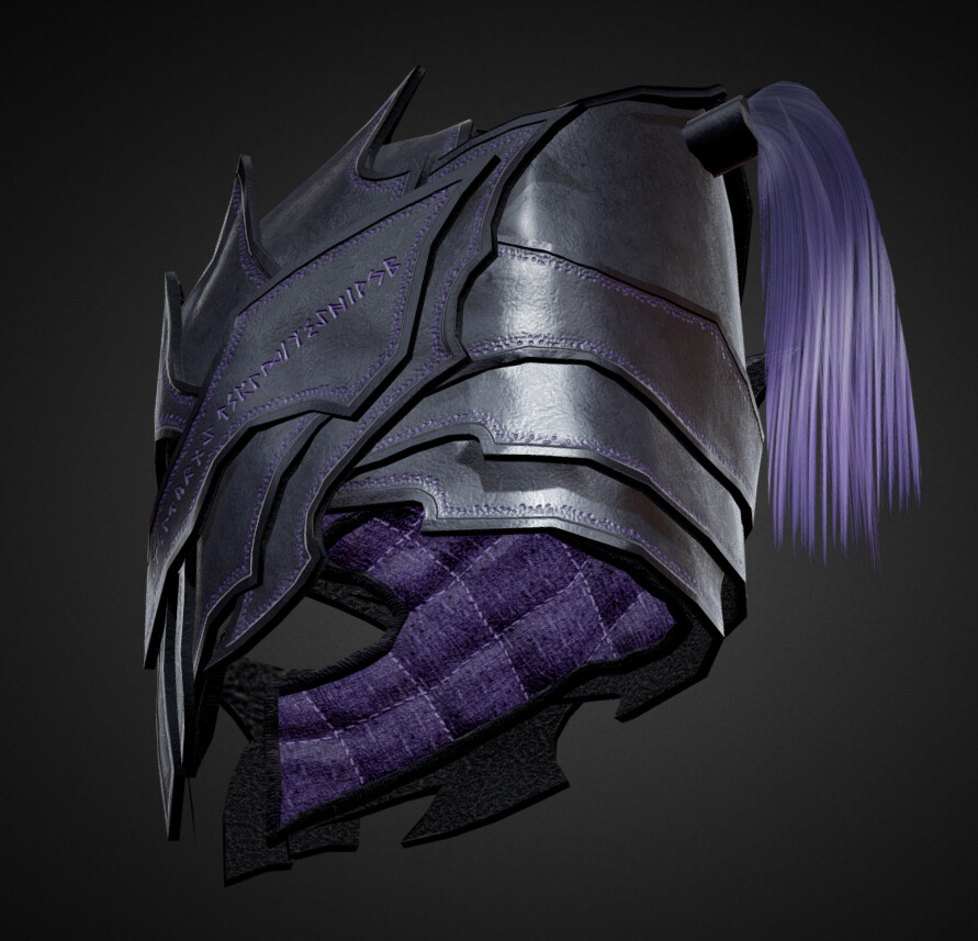 ArtStation - Fantasy Helmet