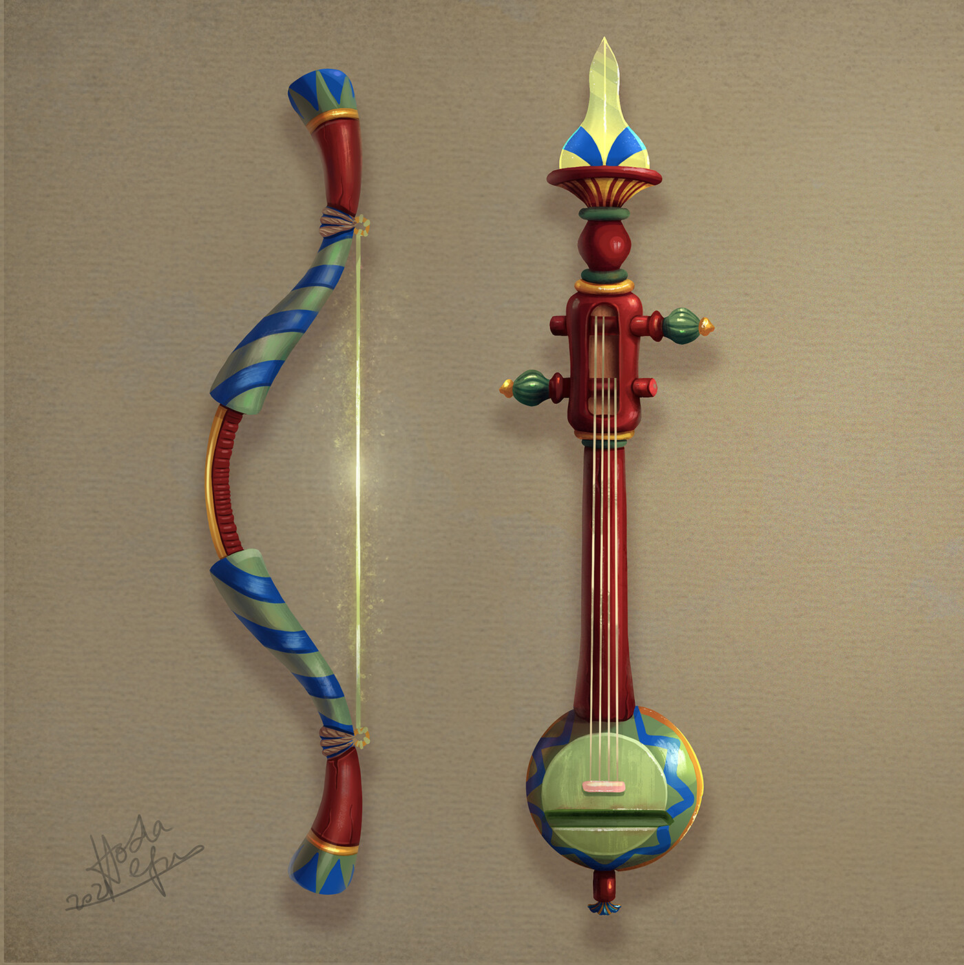 ArtStation - Rababah Crossbow