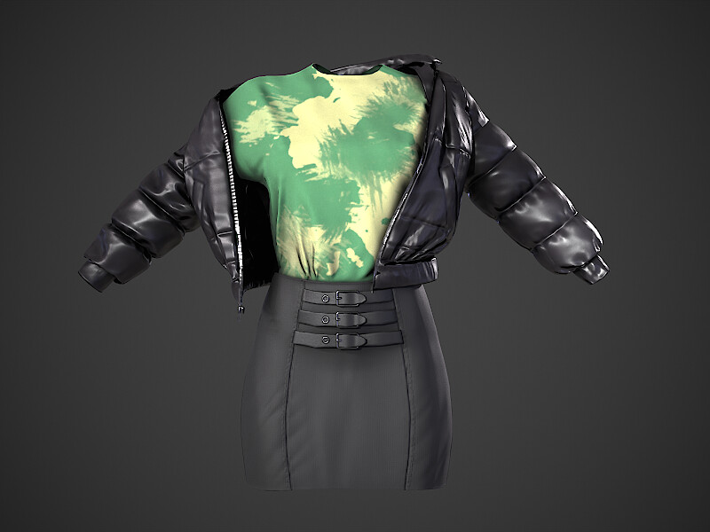 ArtStation - Second life custom jacket outfit