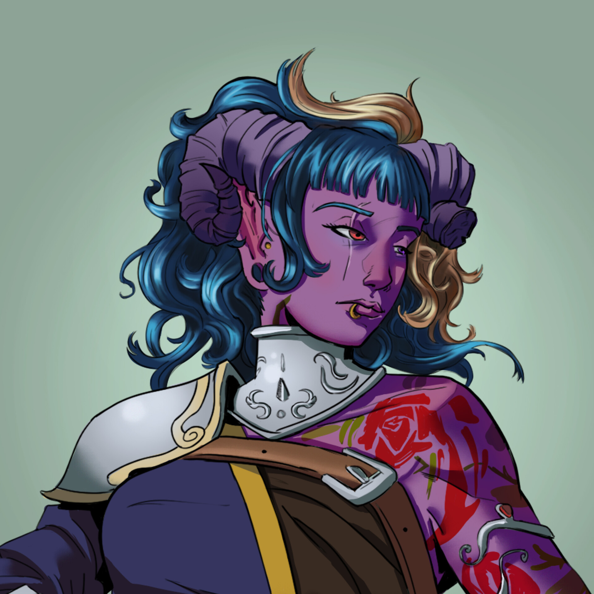 ArtStation - Shadoris, Tiefling Archer