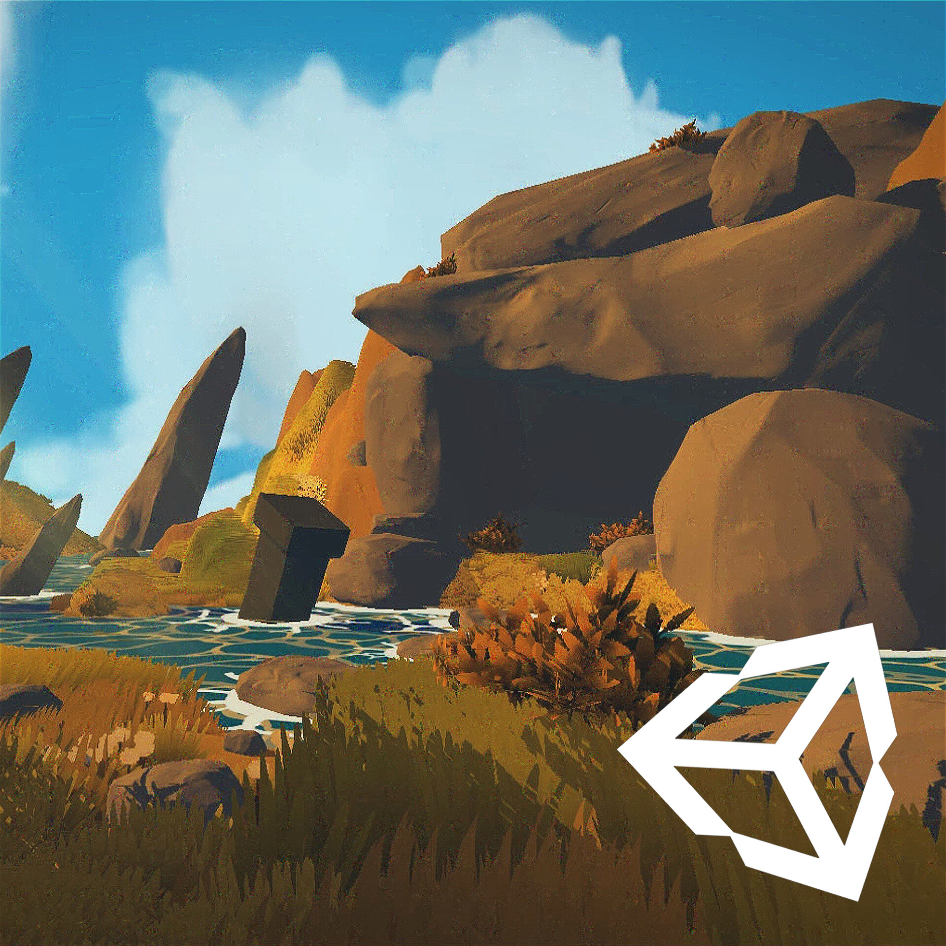 ArtStation - Colorful Toon Cave [Unity 5] - Stylized