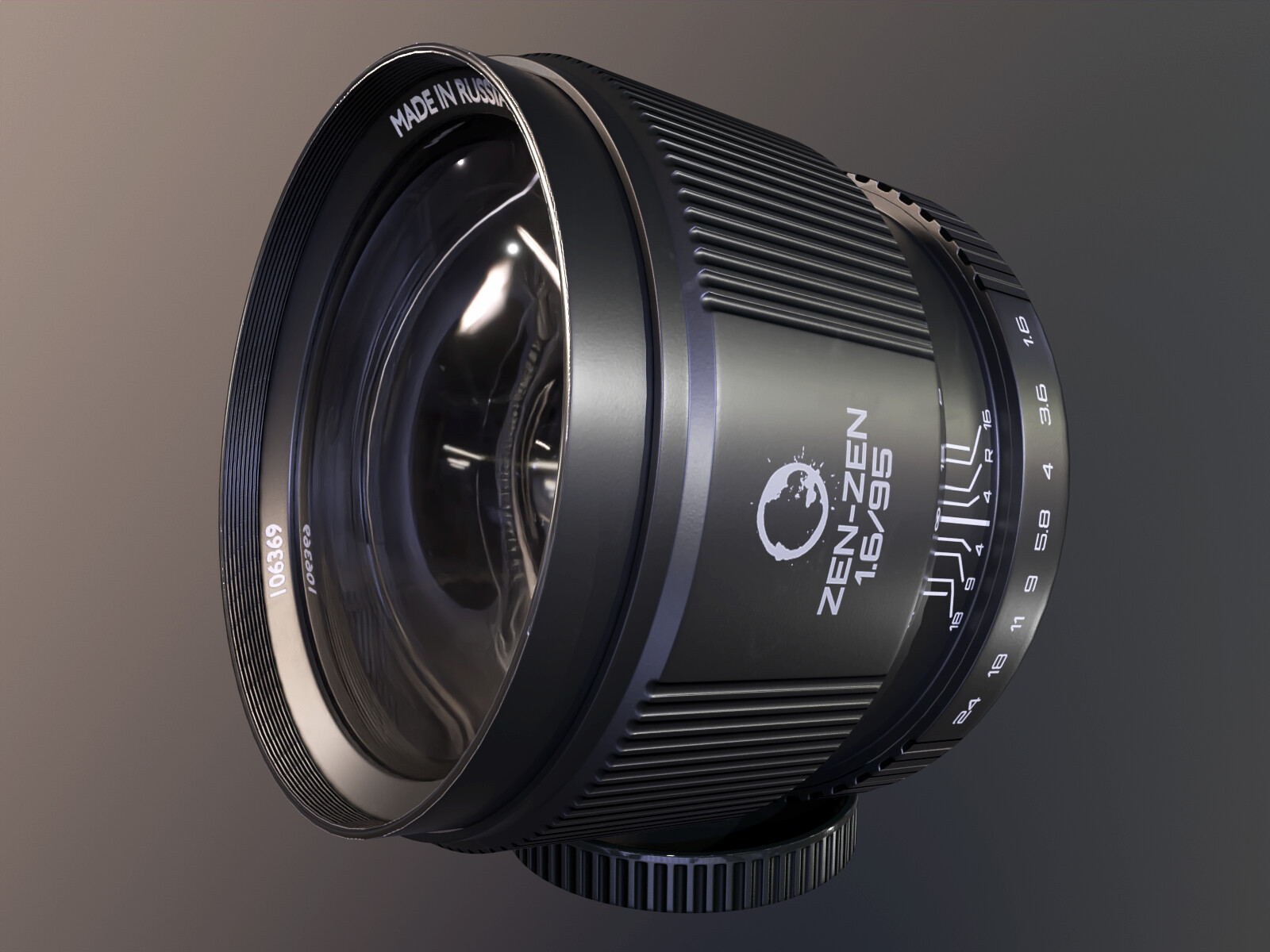 ArtStation - Camera lens