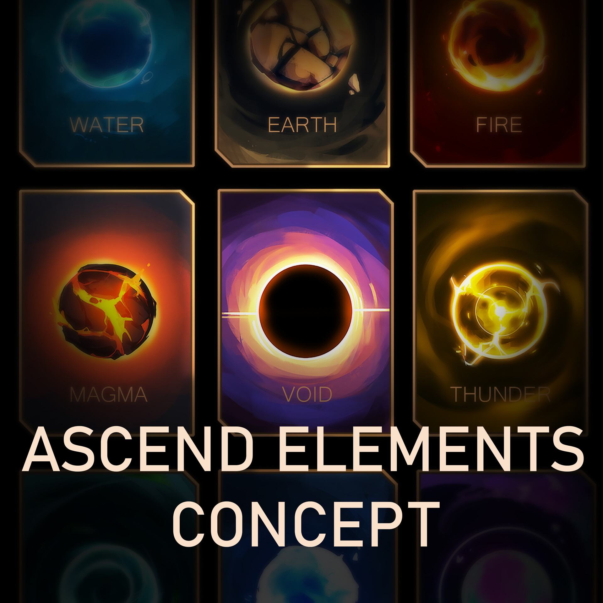 ArtStation - ASCEND - ELEMENTS CONCEPT AND ILLUSTRATION