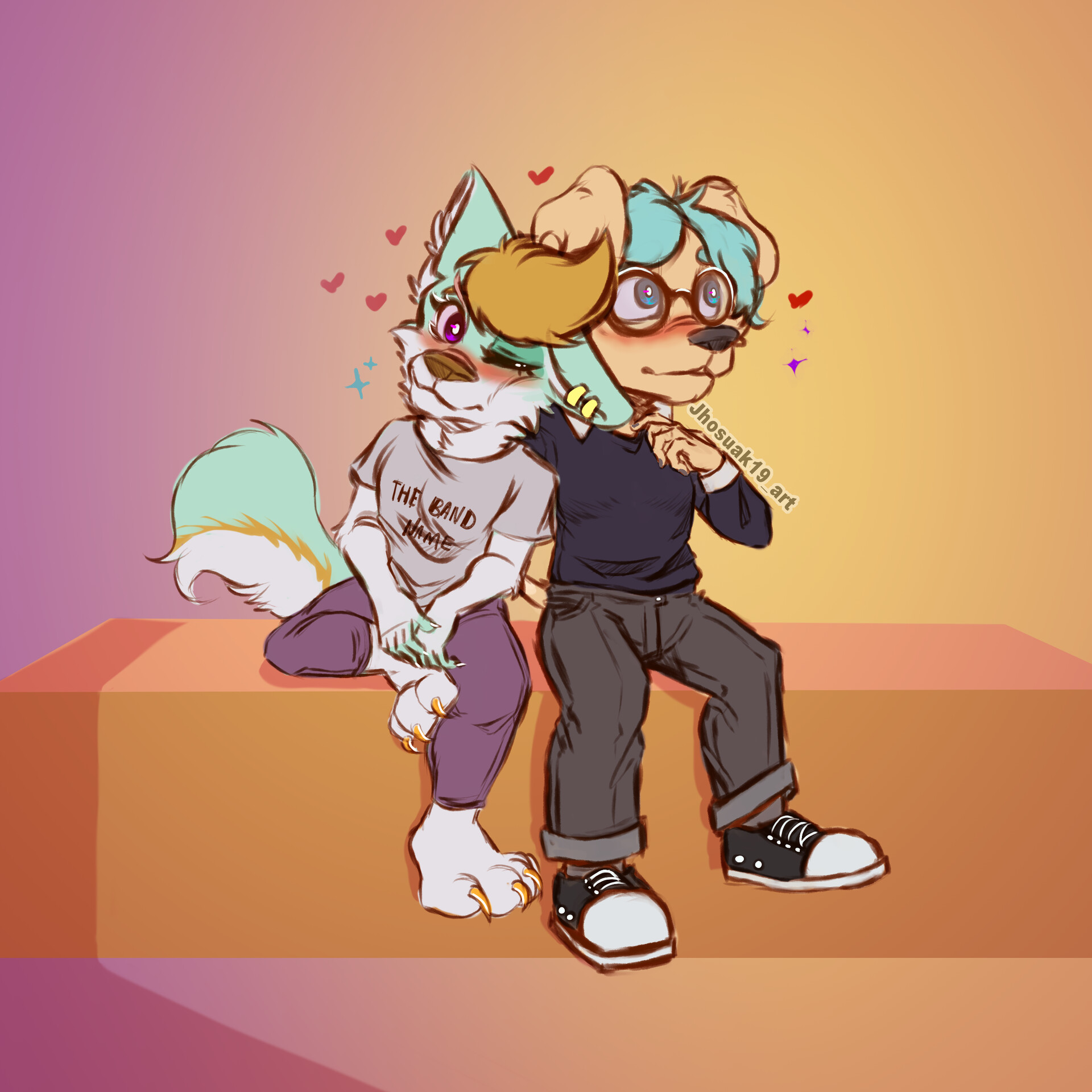 ArtStation - COMISIÓN DE PAREJA