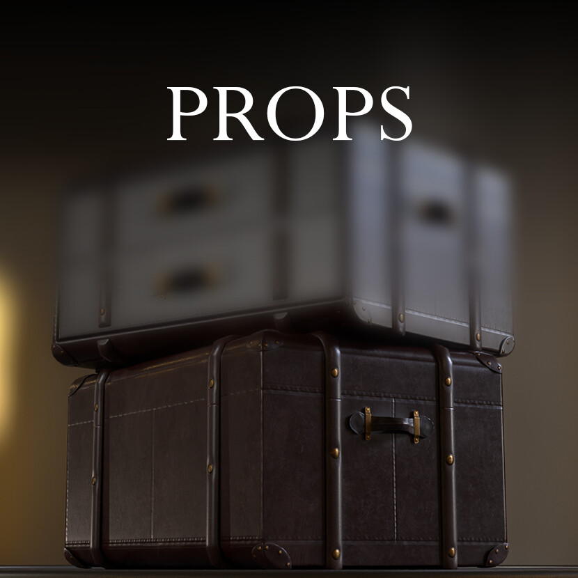 ArtStation - свет (Escape Project) - Props