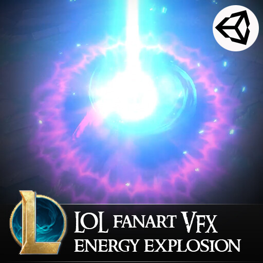 ArtStation - Big Energy Explosion league of legends fan art vfx