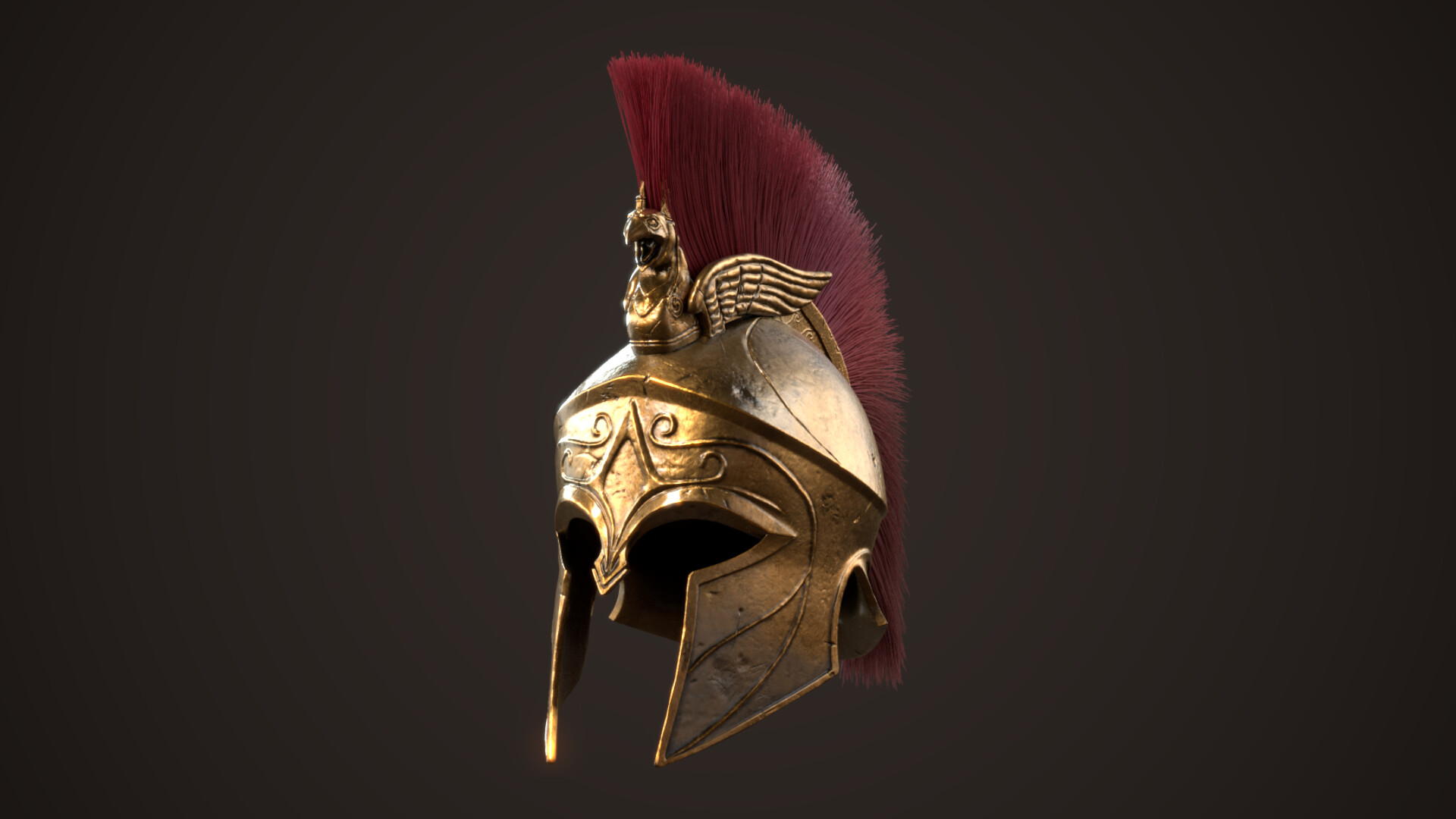 ArtStation - Assassin's Creed Spartan Helmet
