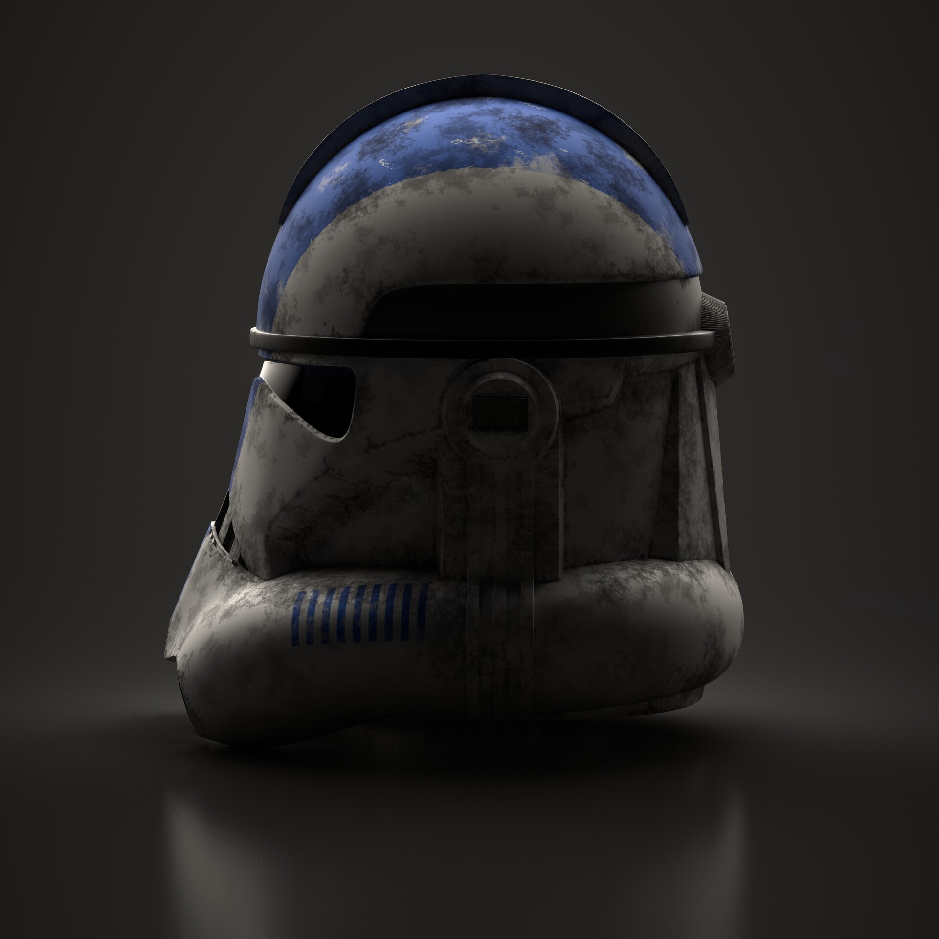 ArtStation - Star Wars - 501st Phase II Clone Trooper Helmet