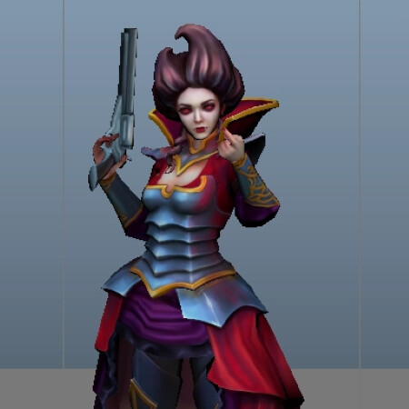 ArtStation - vampire queen.