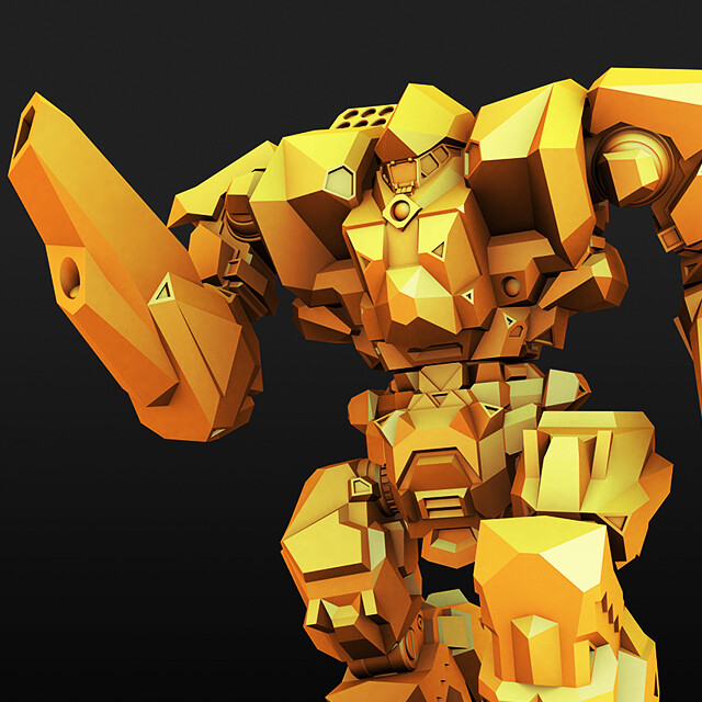 ArtStation - Stealthhammer Mech